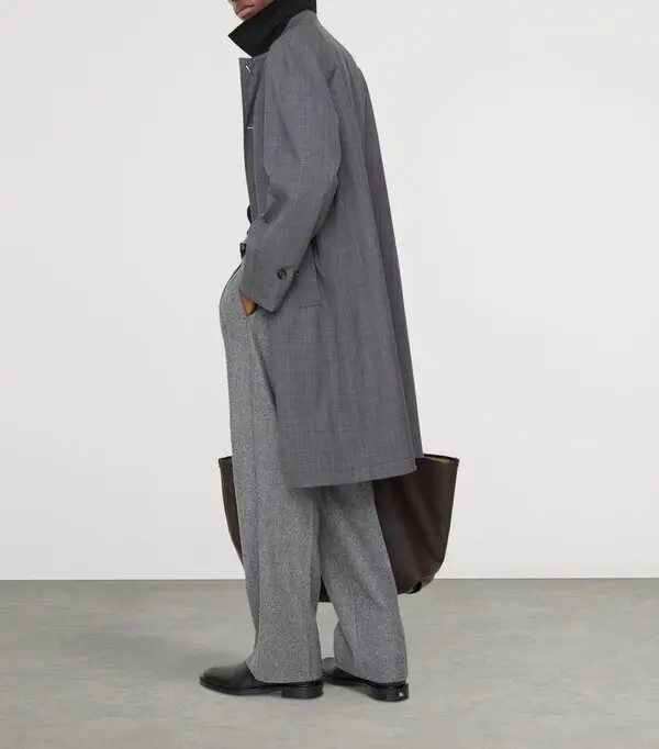 Burberry Reversible Parkbury Wool-cotton Car Coat