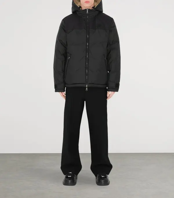 Burberry Reversible Check Puffer Jacket