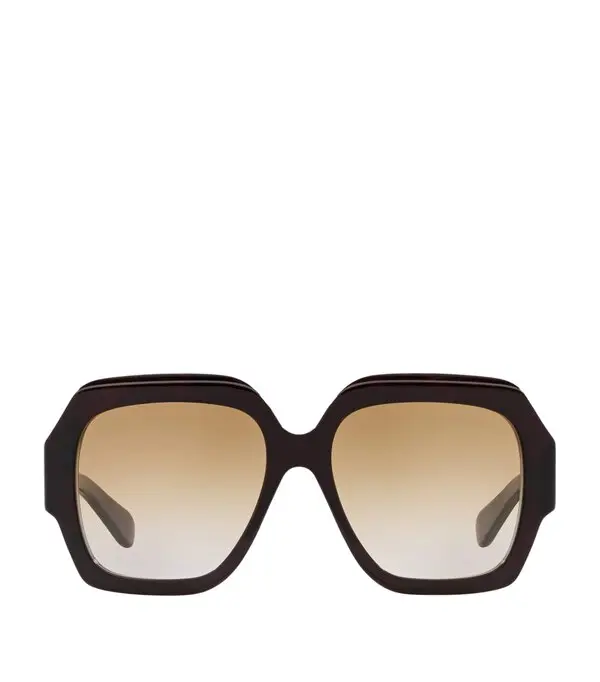 Chloé Oversized Rectangle Sunglasses