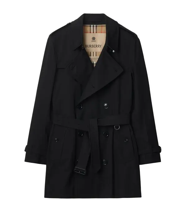 Burberry Short Kensington Trench Coat