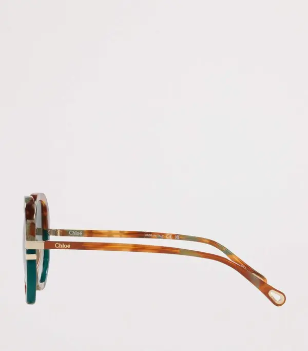 Chloé Octagonal Acetate Sunglasses