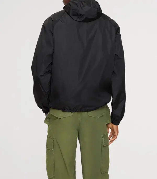 Burberry Check Tape Hooded Jacket