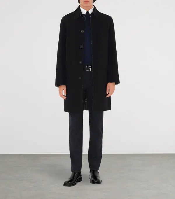 Burberry Wool Mid-length Car Coat