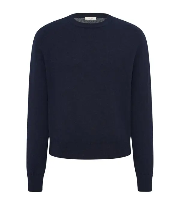 THE ROW Benji Cashmere Sweater - Navy