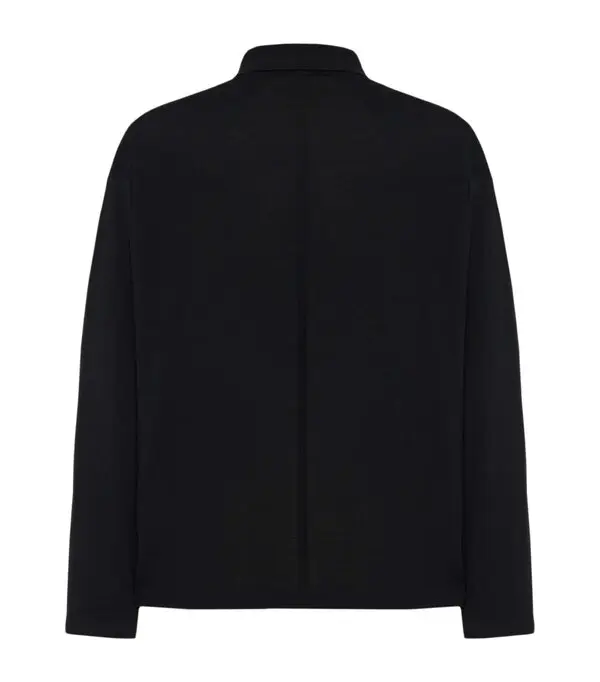 THE ROW Djon Wool Polo Sweater