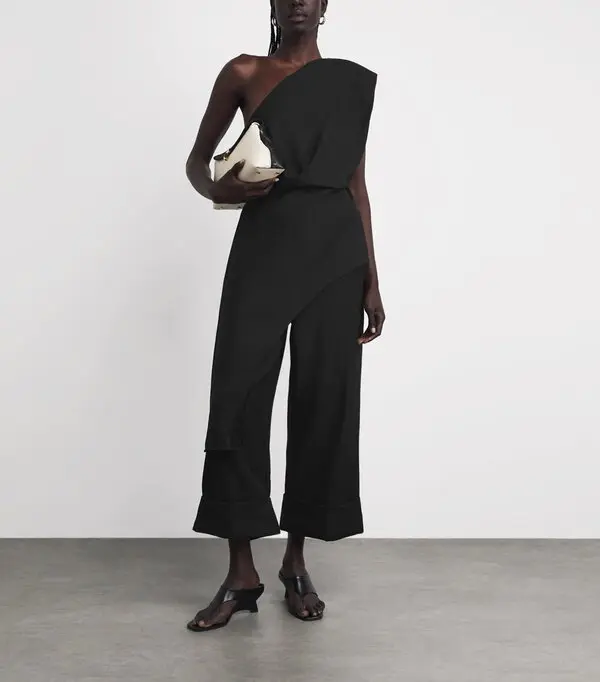 Camilla And Marc Virgin Wool Asymmetrical One-shoulder Cira Top