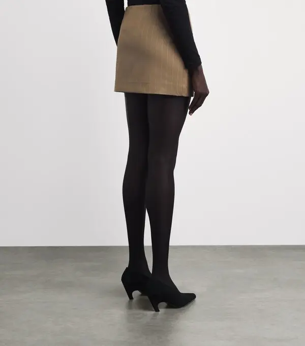 Camilla And Marc Wool-blend Pinstriped Mini Skirt