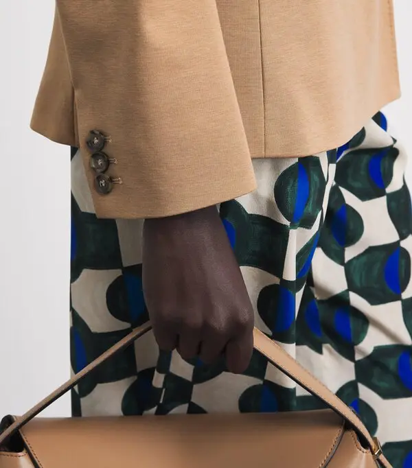 Max Mara Double-breasted Jersey Blazer