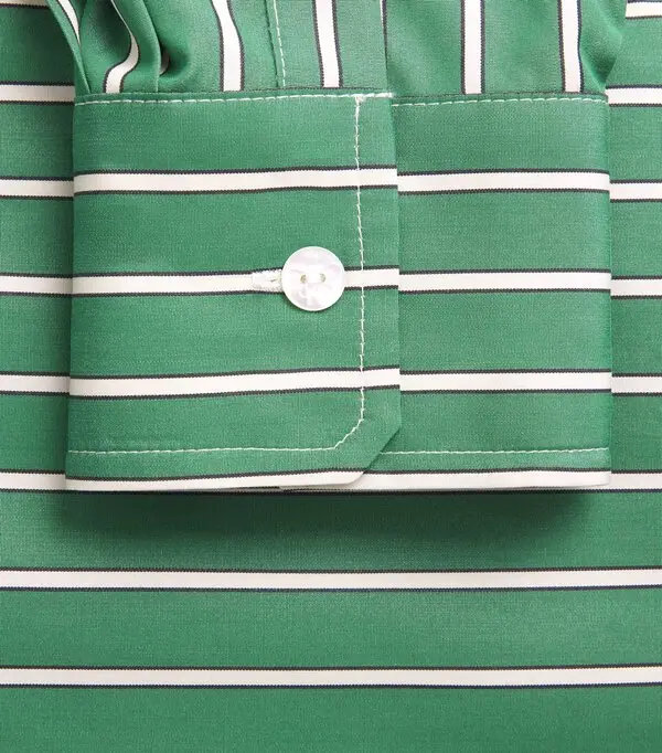 Max Mara Cotton Striped Shirt