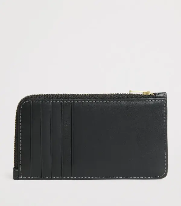 COACH Leather New York Card Holder