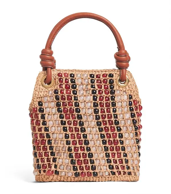 Veronica Beard Small Beaded Slouch Bag