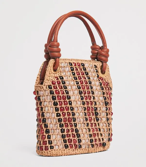 Veronica Beard Small Beaded Slouch Bag
