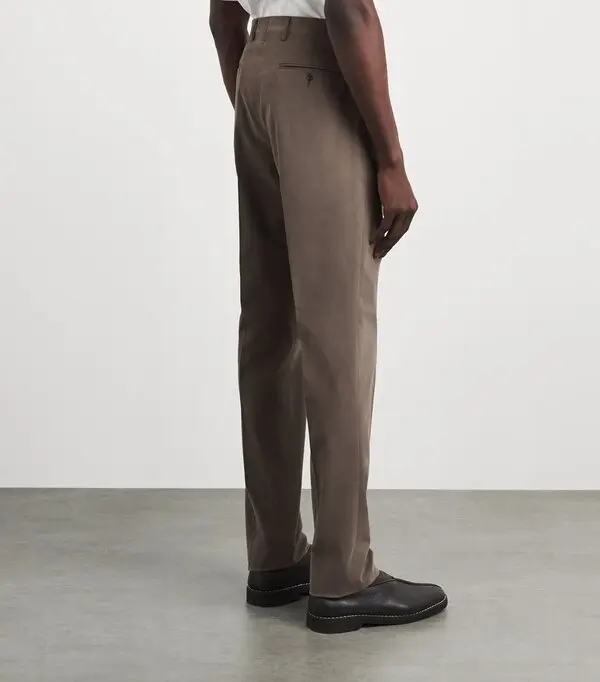 Corneliani Stretch-cotton Cashmere Trousers