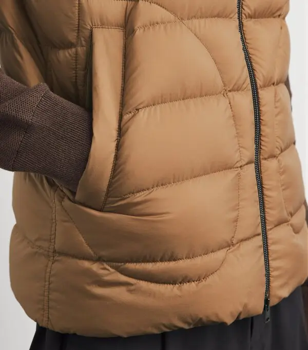 Herno Down Quilted Gilet - Beige