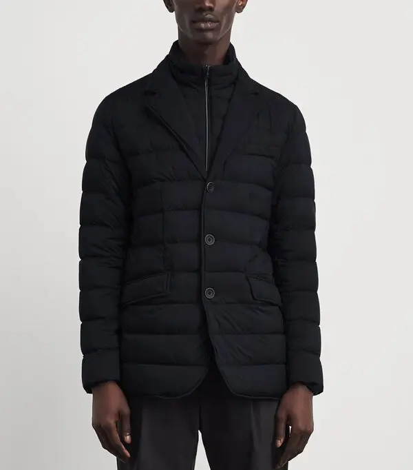 Herno Down Quilted Blazer Jacket