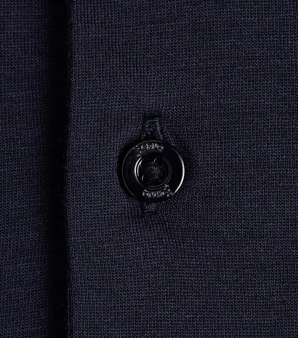Herno Wool Polo Shirt - Blue