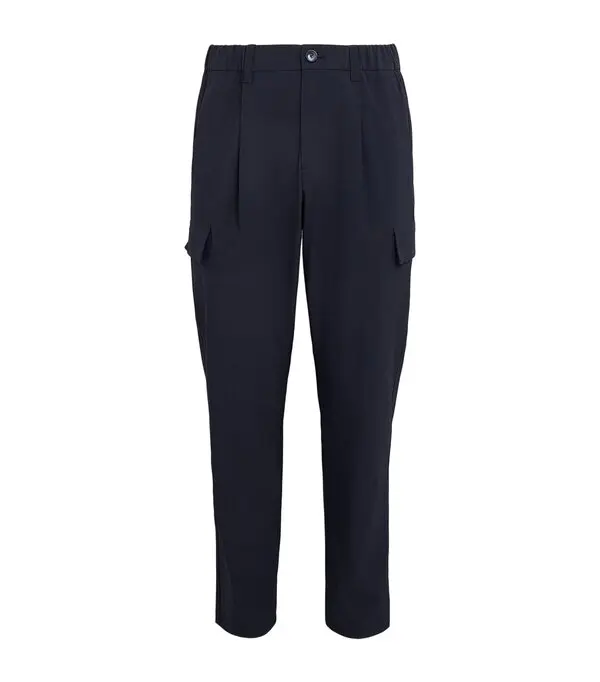 Herno Technical Cargo Trousers - Blue
