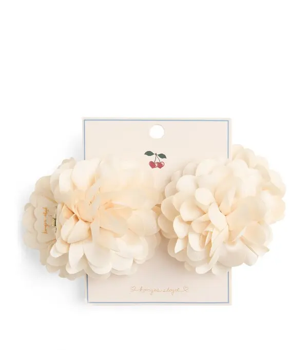 KONGES SLOJD Konges Sløjd Flower Hair Clips - Ivory