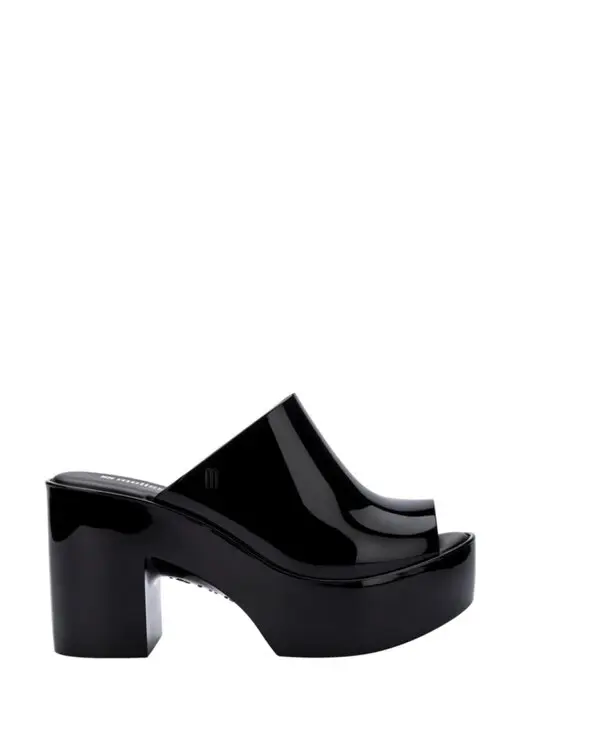 Melissa Hype Platform Mule Heels - Black