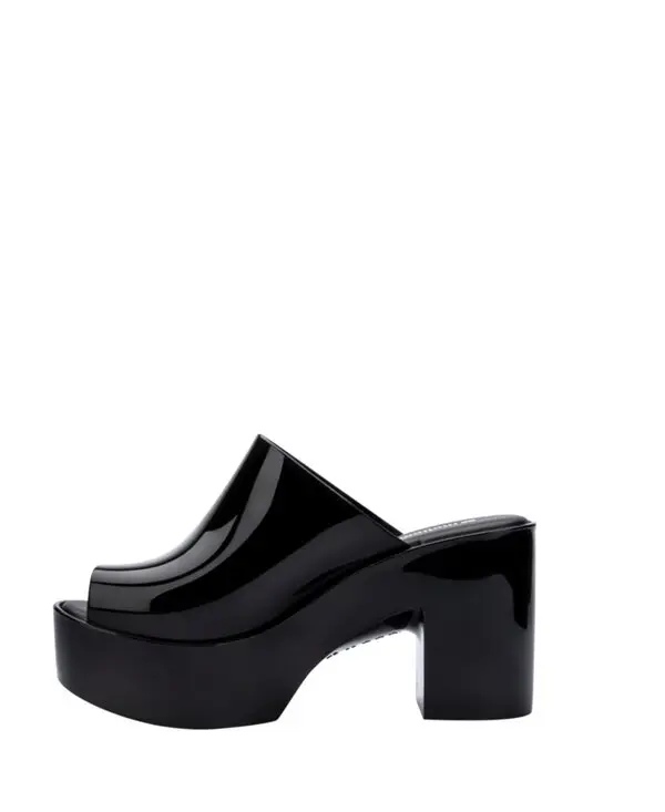 Melissa Hype Platform Mule Heels - Black
