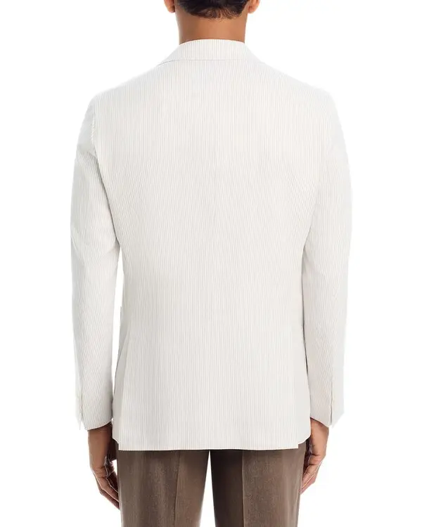 BOSS Hutson Regular Fit Seersucker Blazer