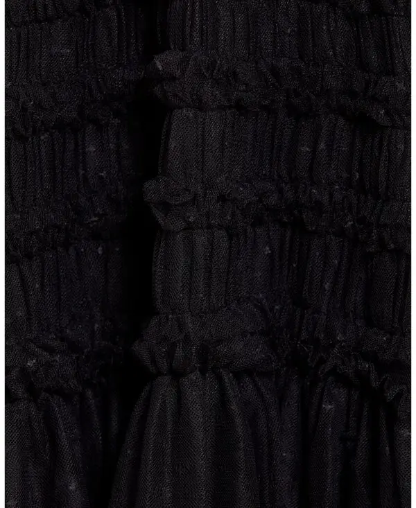 NEEDLE & THREAD Valentine Ruffle Maxi Gown - Graphite