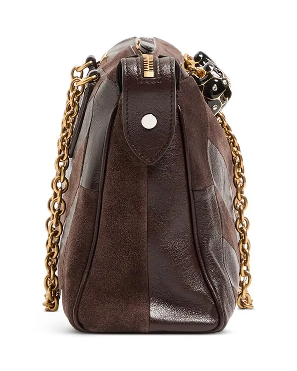 Valentino Garavani Medium Vlogo Shoulder Bag - Brown