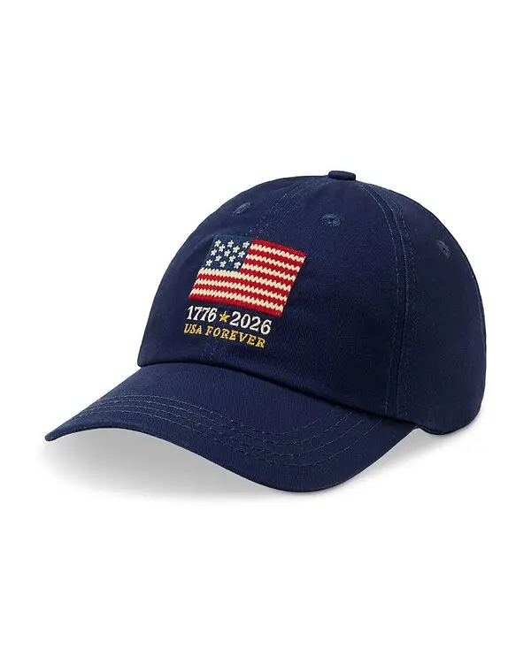 Polo Ralph Lauren American Icons Stamp Ball Cap - Navy