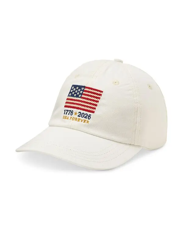 Polo Ralph Lauren American Icons Stamp Baseball Cap - White