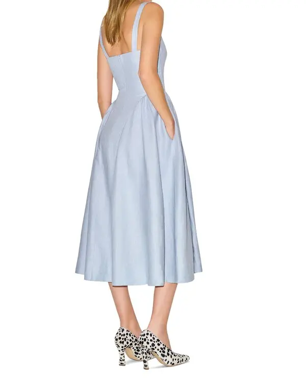 REFORMATION Birdie Linen Dress