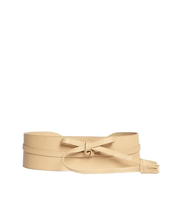 VAINCOURT L'ingenieuse Wrap Leather Belt