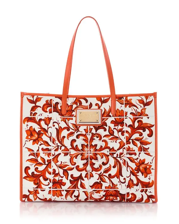 Dolce & Gabbana Canvas Tote Bag