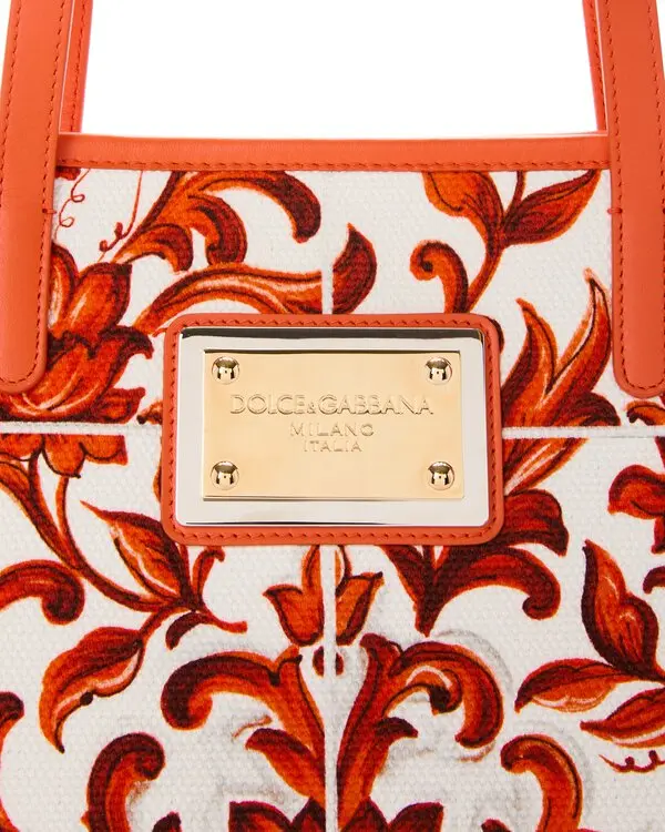 Dolce & Gabbana Canvas Tote Bag