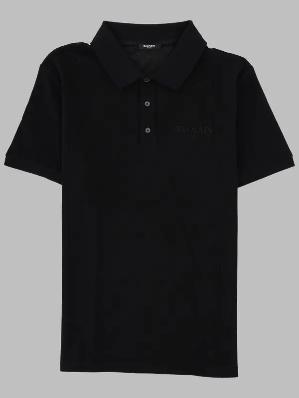 Balmain Polo Con Logo