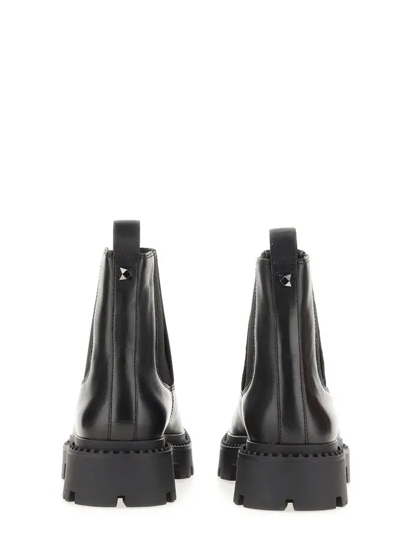 Ash Leather Boot