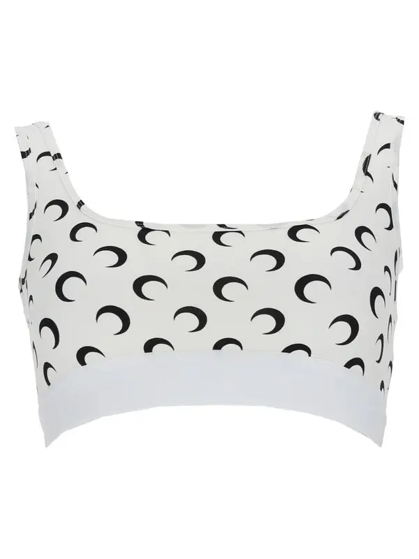 MARINE SERRE Top Bra "moon