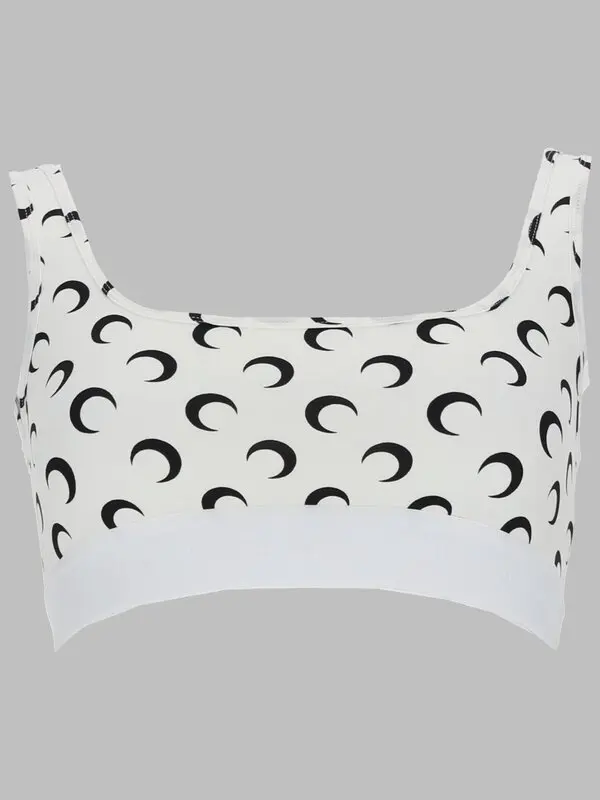 MARINE SERRE Top Bra "moon