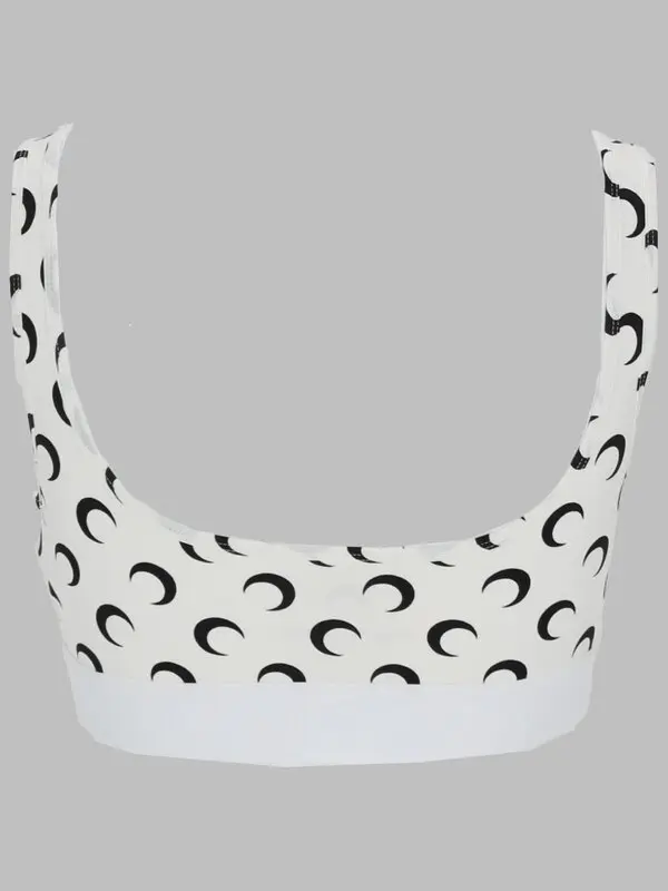 MARINE SERRE Top Bra "moon
