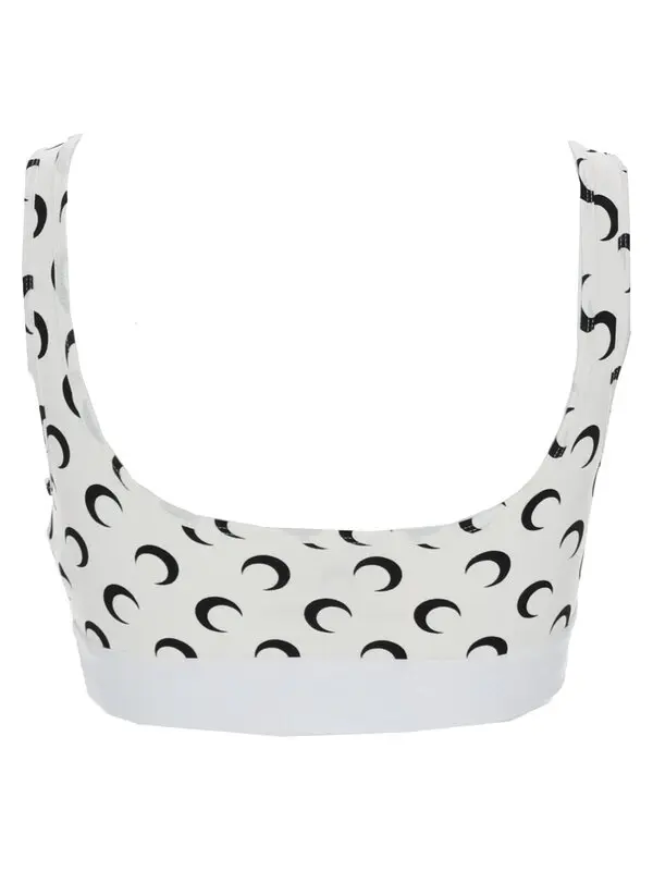 MARINE SERRE Top Bra "moon