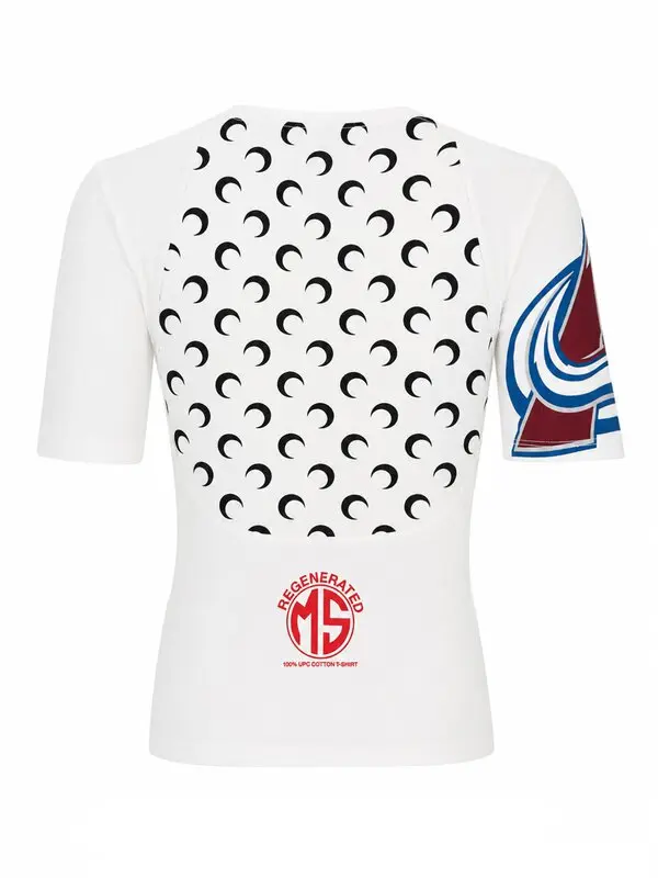 MARINE SERRE Upcycled Printed T-shirt