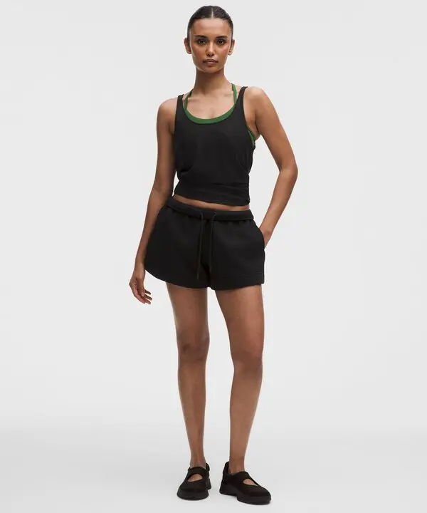 Lululemon Stretch Mesh Relaxed-fit Tank Top - Black