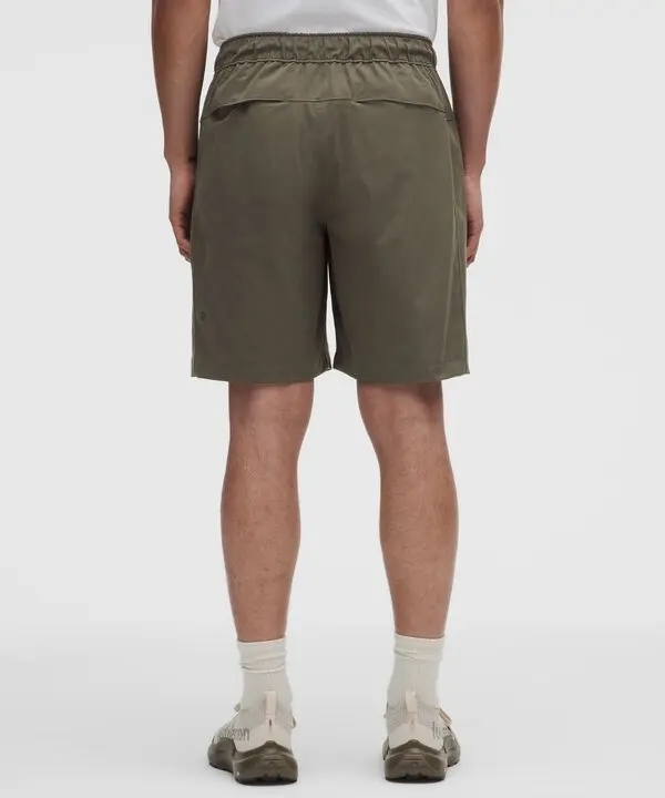 Lululemon Unshaken Relaxed Pull-on Shorts - Army Green