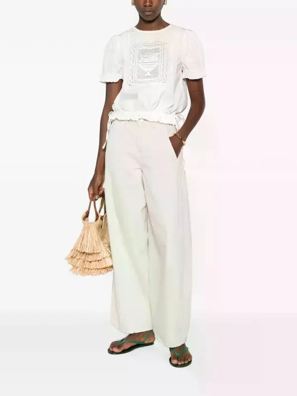 DAMSON MADDER Erika Barrel-leg Jeans - Neutrals
