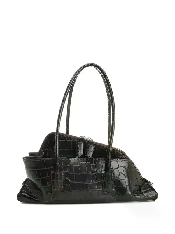 Attico Small La Passeggiata Shoulder Bag - Brown