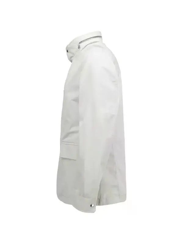 MOORER Zip-up Hooded Jacket