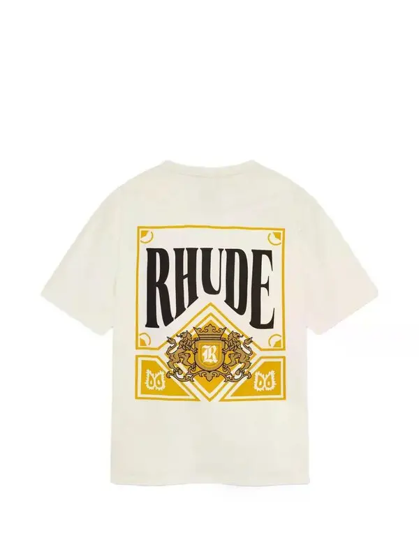 Rhude Logo-print Cotton T-shirt