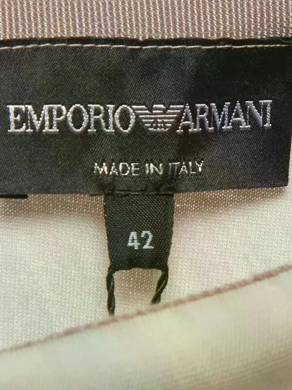 Emporio Armani Ruffle Pencil Midi Skirt
