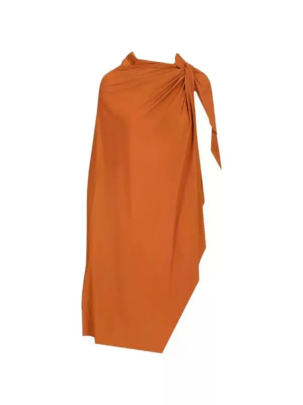 AMAZUIN Milla Knot-detail Wrap Skirt