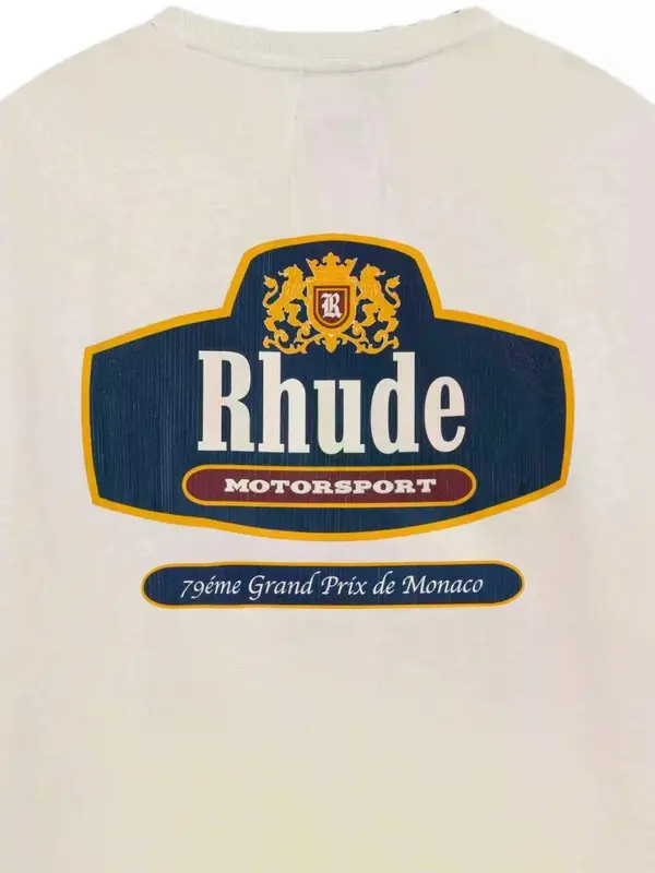Rhude Logo-print Cotton T-shirt