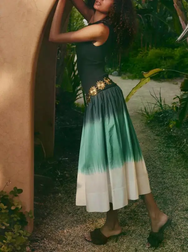 SIMONMILLER Novo Dip-dye Maxi Dress